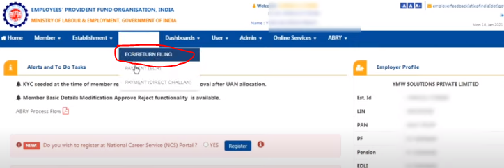 How to file nil EPF return? | Process to file nil EPF return online ...