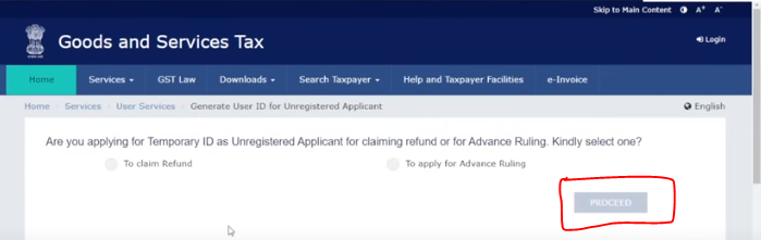 How to create GST temporary ID for unregistered person? – Stocks Mantra