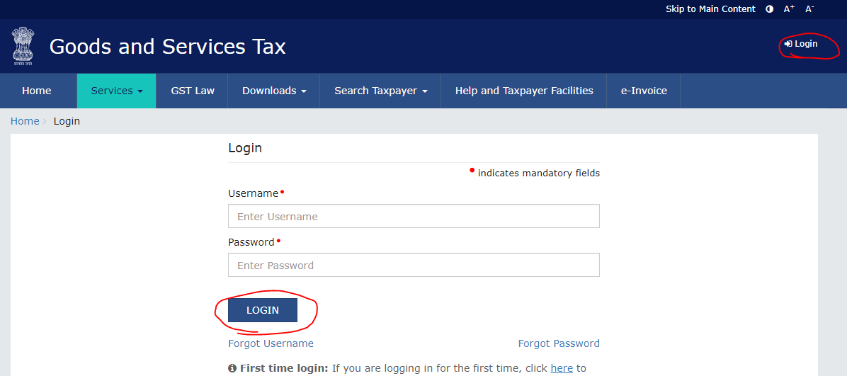 How to Pay GST with a Credit/Debit Card | New GST Payment Online ...
