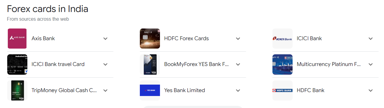 Compare Best Forex cards in india – Stocks Mantra